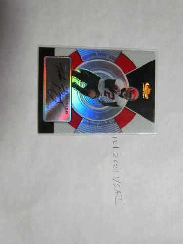 2005 Topps Finest Tab Perry Signed Card JSA Auct Cert | eBay