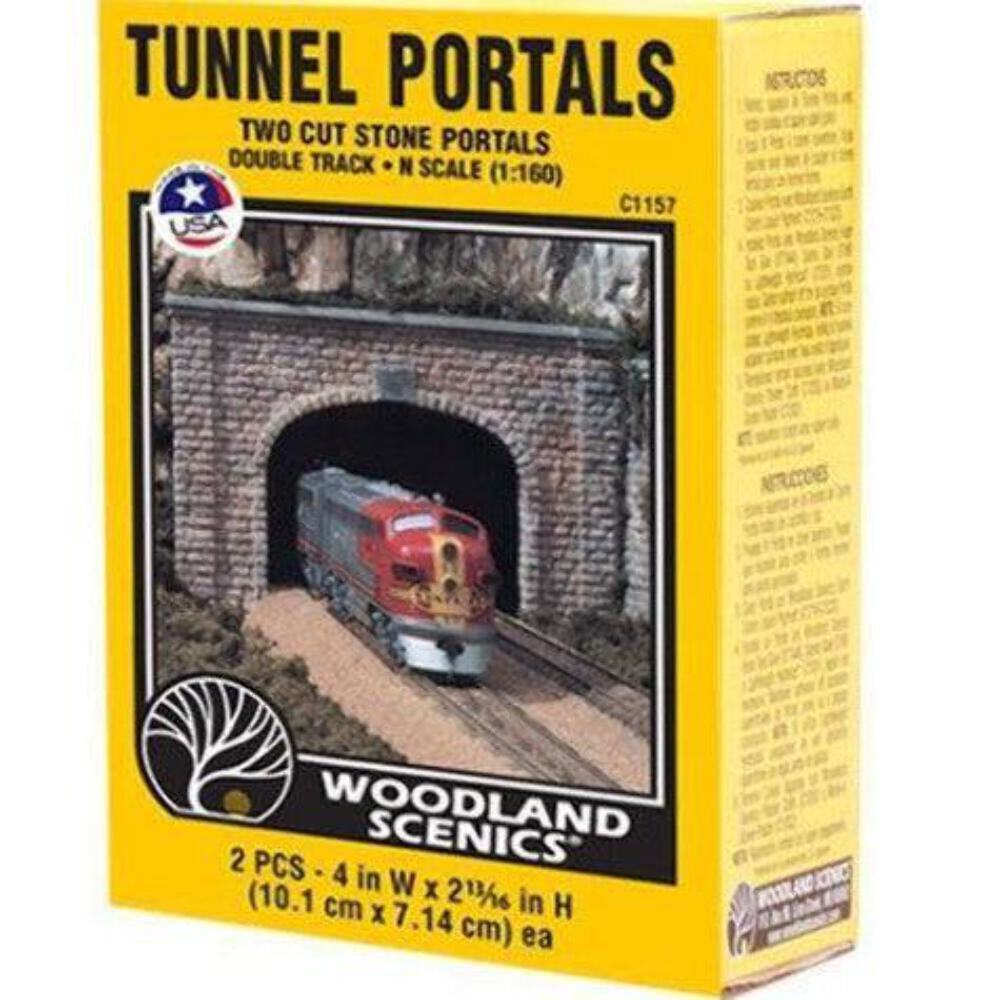 Woodland Scenics N Double Cut Stone Portal/2pk | eBay