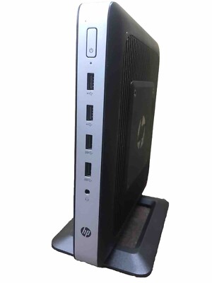 HP T630 THIN CLIENT / MINI-PC + PSU / QC GX-420GI / 128GB SSD 8GB ...