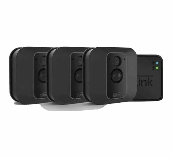Blink XT 53020306 3-Camera Indoor Outdoor 1080p Smart Home Security ...