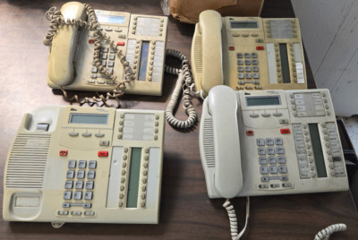 Lot of 4 Used Nortel T7316E (NT8B27JAAA) Office Phones | eBay