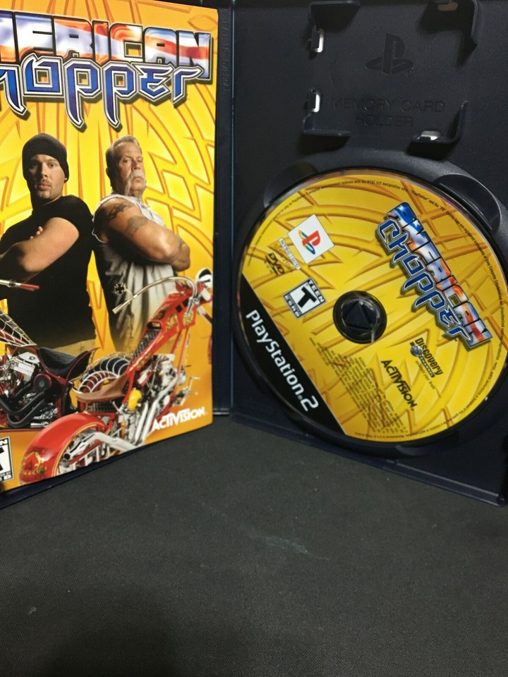 American Chopper Playstation 2 PS2 Video Game Complete In Box ...