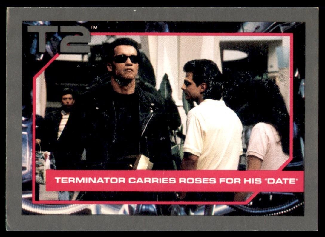1991 Impel Terminator 2 #19 Terminator Carries Roses For His Date | eBay