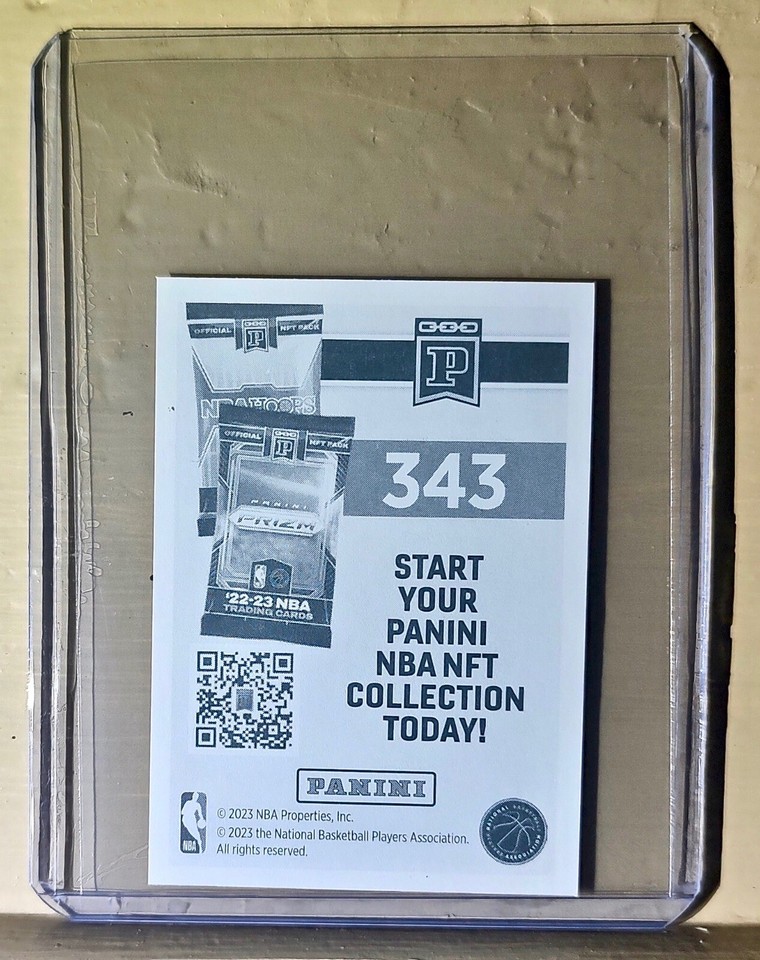 2023-24 Dillon Brooks Panini NBA Basketball #343 Sticker Houston ...