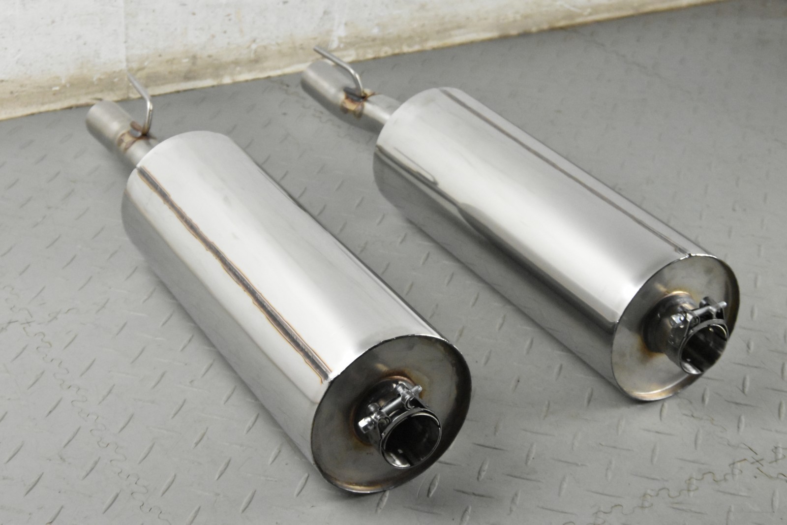 JAGUAR XJ6 XJ12 SERIES 3 REAR SILENCER PERFORMANCE BOX OVERSIZE EXHAUST ...