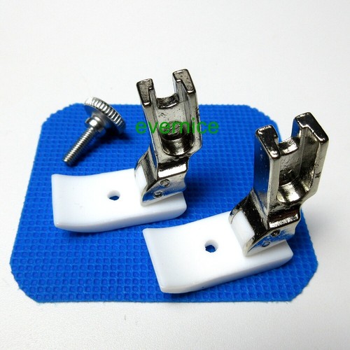2 sets TEFLON LEFT PIPING CORDING FOOT for JUKI DDL-8500 8700 5550 ...