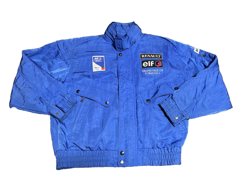Renault elf Formula 1 Grand Prix Racing Team Jacket Size L Made In ...