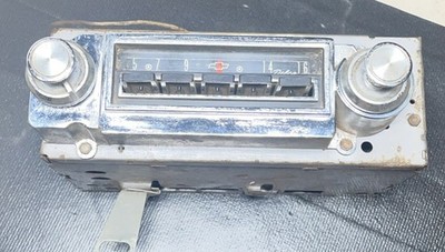 Mid To Late 60s Delco AM radio With Face Plates Probably GM Vehicle ...