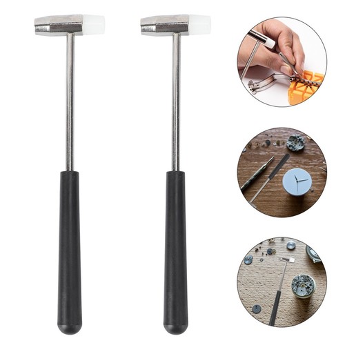 2 Pcs Watch Repair Hammer Mini Hammers for Kids Repairing Child Miss ...