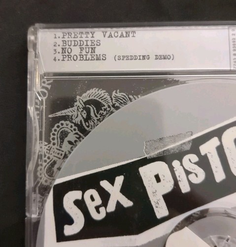 Sex Pistols Pretty Vacant Live 4 Song CD Virgin Records 1996 UK Import ...