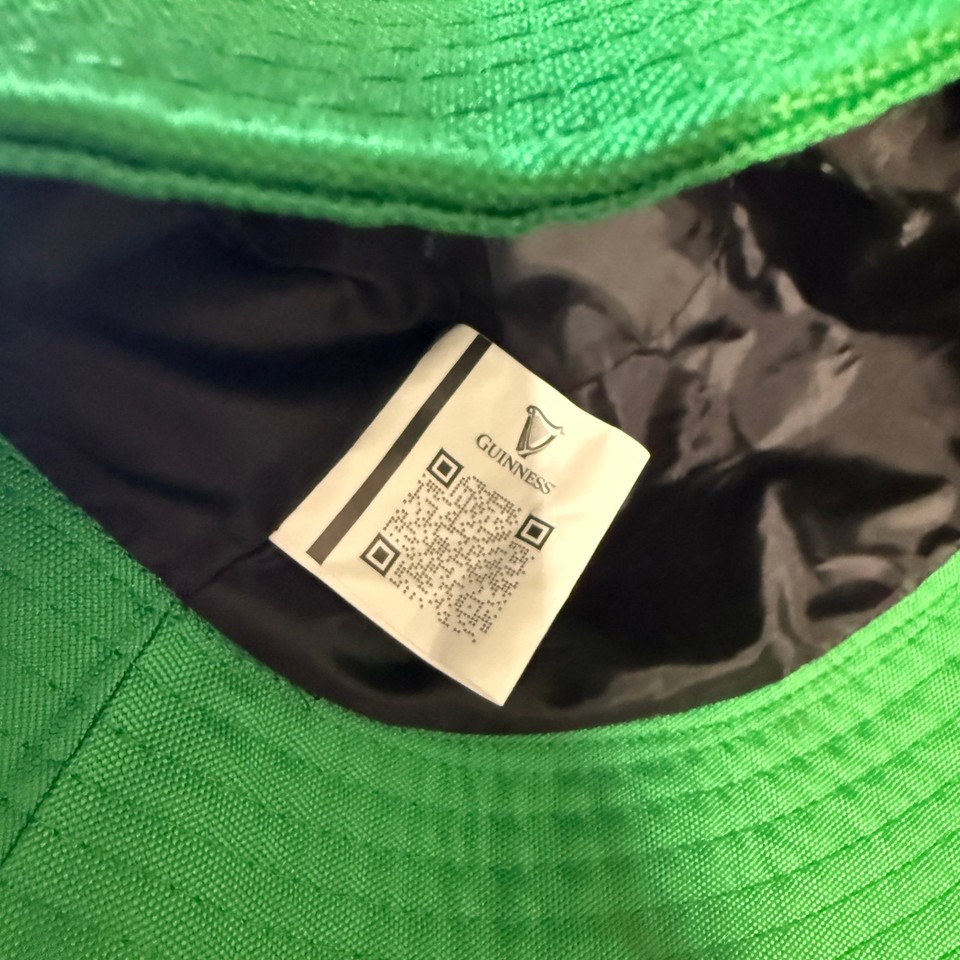 Guinness Bucket Hat Men's One Size Multicoloured Logo Casual | eBay UK