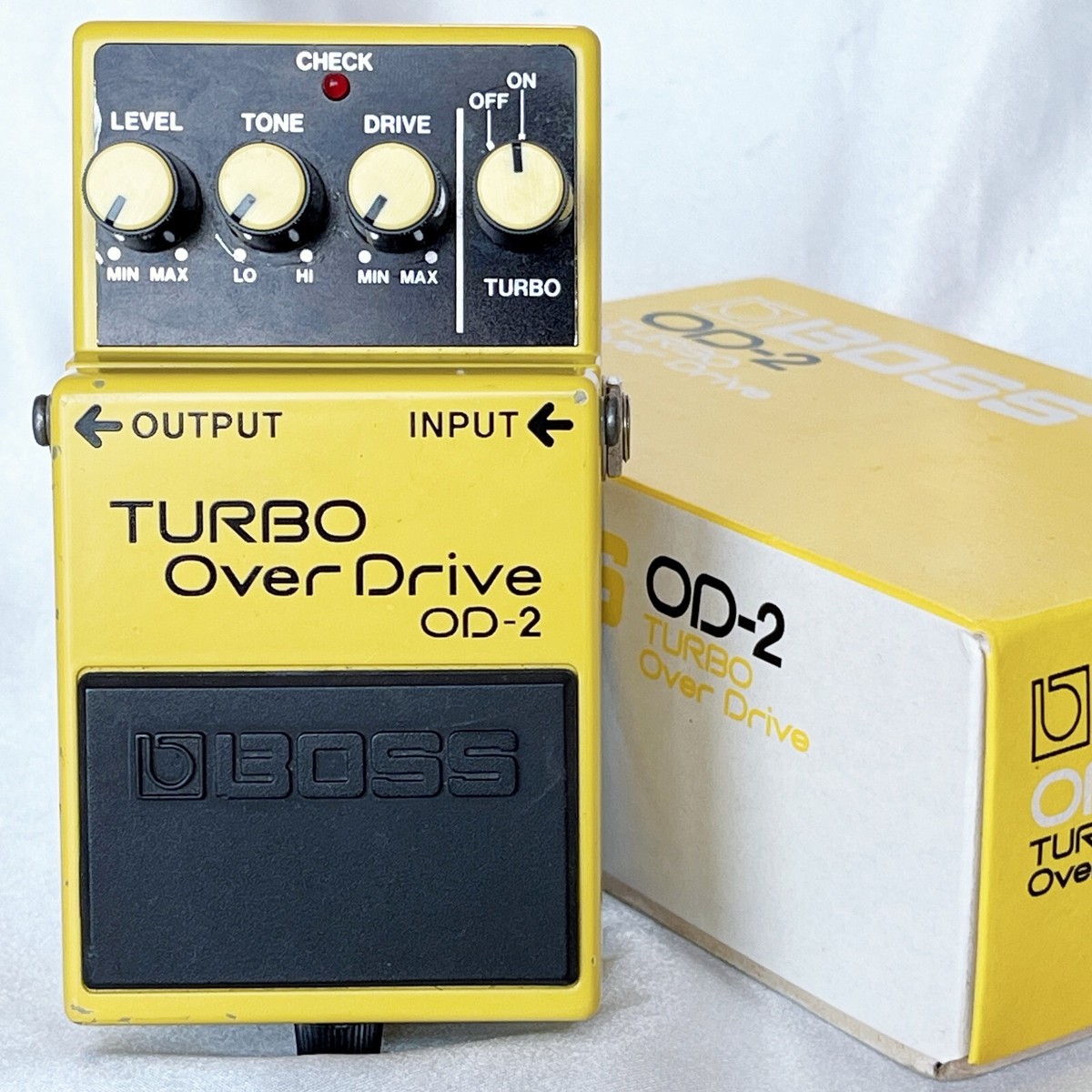 BOSS OD-2 TURBO Overdrive 1992 W/Box Vintage GuitarPedal BOSS OD-2 TURBO Overdrive 1992 W/Box Vintage GuitarPedal