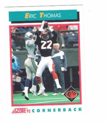 Eric Thomas Cincinnati Bengals CB #441 Score 1992 Football Card | eBay