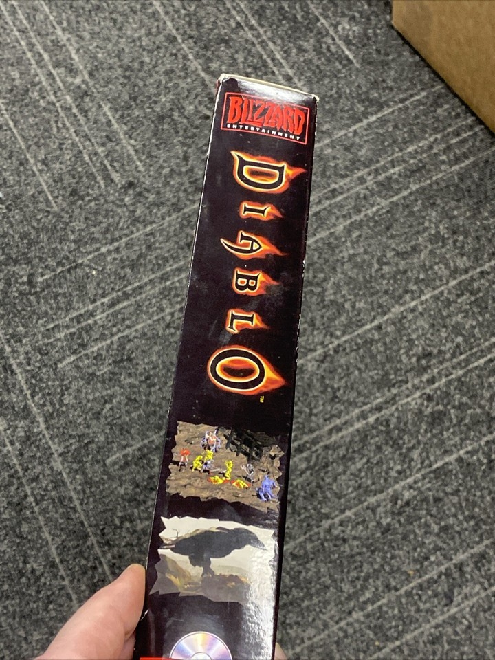 Blizzard Diablo 1 PC Game Big Box 1996 - incomplete 51581088772| eBay