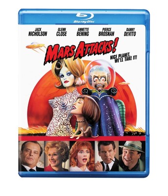 Mars Attacks! Blu-ray Jack Nicholson NEW | eBay