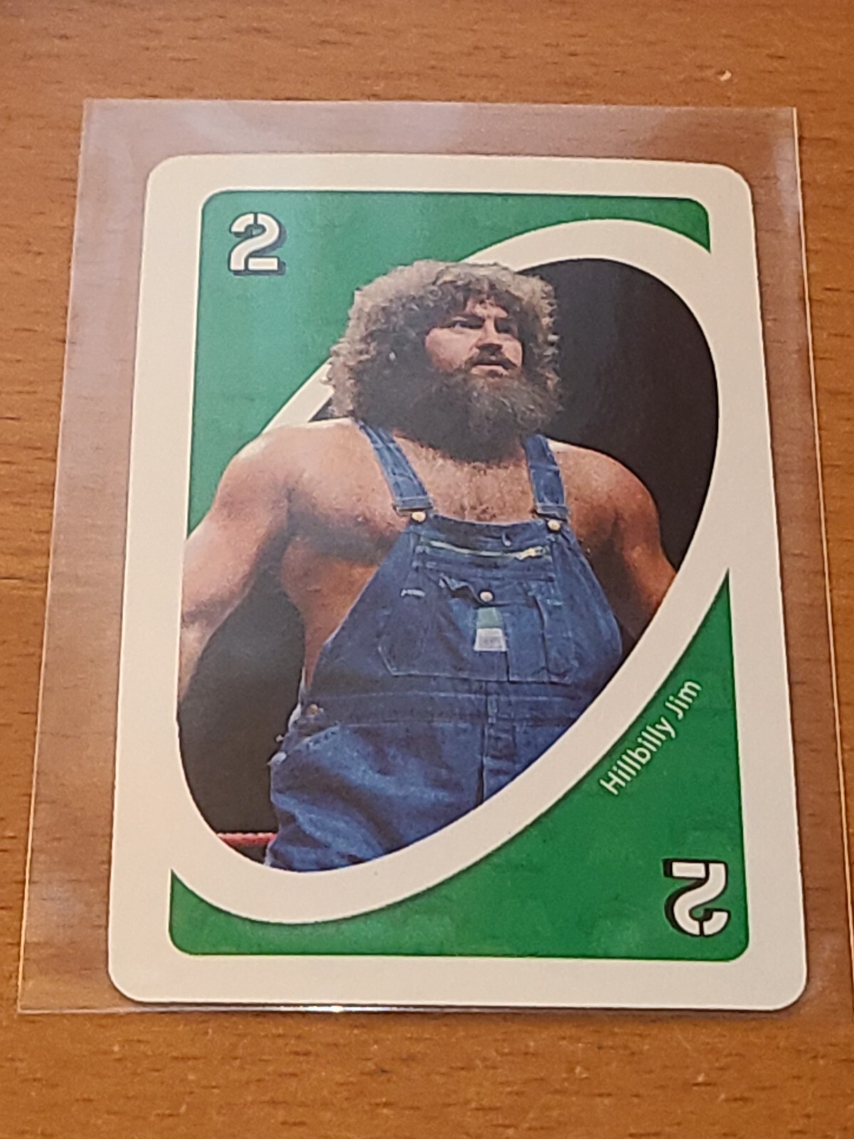 WWE WWF HILLBILLY JIM 2006 UNO GREEN CARD | eBay