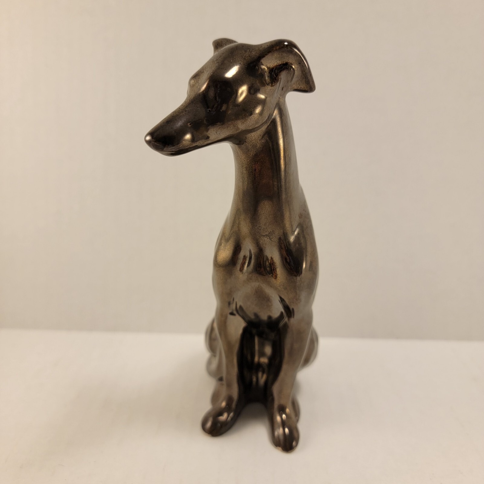 Vintage Porcelain Tilso Japan Greyhound Dog Figurine Hand Painted | eBay