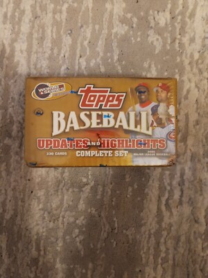2005 Topps Baseball MLB Factory Sealed Updates & Highlights Set | eBay