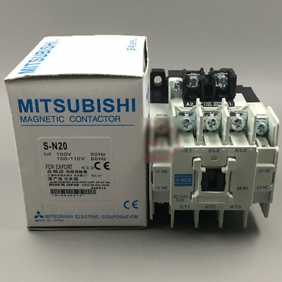 1PC New Mitsubishi S-N20 SN20 AC110V Magnetic Contactor In Box | eBay