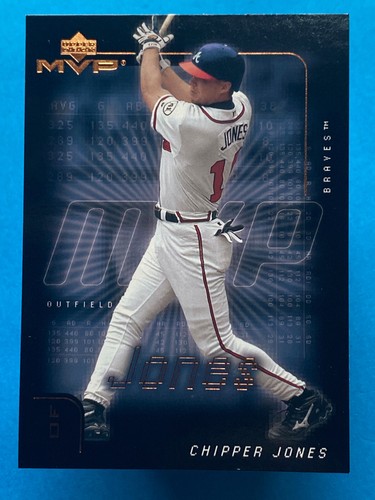 2002 Upper Deck MVP Chipper Jones #148 Atlanta Braves | eBay
