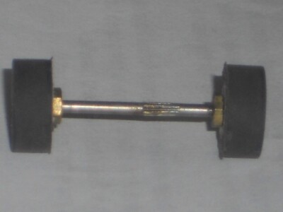 VINTAGE AURORA TJET AJ"S"ALUMUNUM RIMS,TIRES AND AXLE HO SLOT CAR | eBay