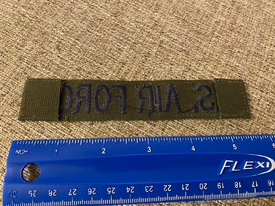 US Air Force Tape Patch Uniform USAF INV9634 | eBay