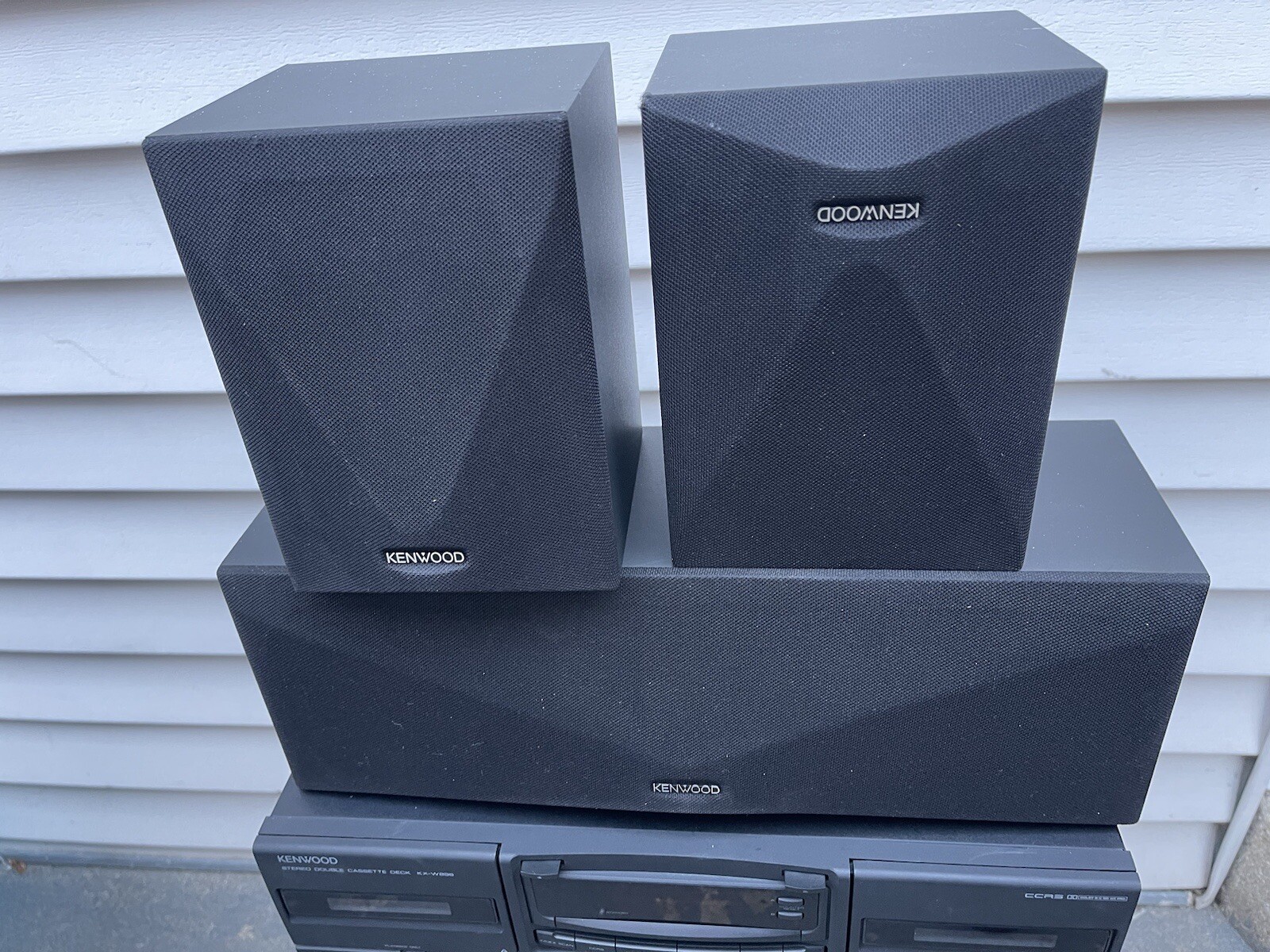 kenwood stereo amplifier,Surround processor,Compact disc and Cassette ...