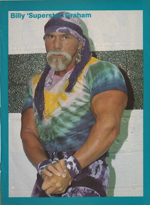 Billy Graham Iceman King Parsons 8x10 Pro Wrestling Magazine Page WWE ...
