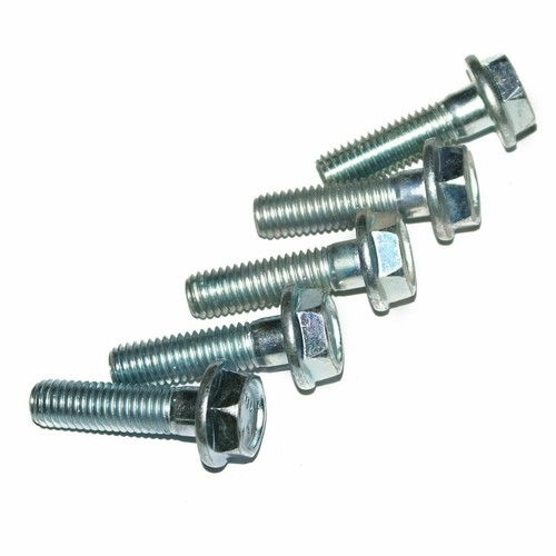 Fits Royal Enfield Bullet Classic Hex Flange Bolt 5 Unit M5 x 12 ECs | eBay