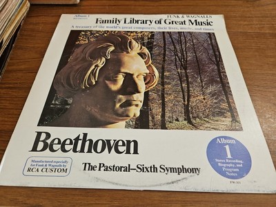Funk & Wagnalls Family Library of Great Music"Beethoven" Album 1 | eBay