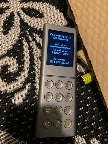 Sleep Number 360 Smart Bed Remote 12 Button FlexFit 2 or 3 122601 LPM ...