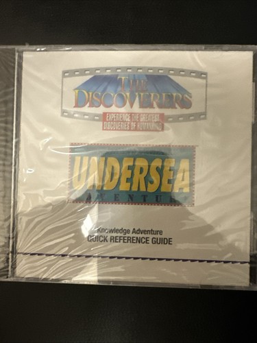 THE DISCOVERERS CD VERSION UNDERSEA ADVENTURE 1994 | eBay