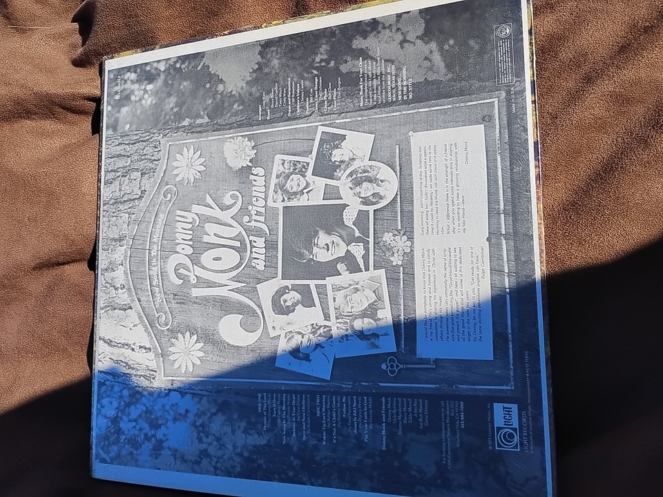 Donny Monk and Friends New song in the Morning LP Light Records – LS ...