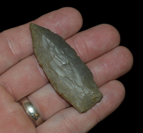 ARCHAIC LANCEOLATE KENTUCKY INDIAN ARROWHEAD ARTIFACT COLLECTIBLE RELIC ...