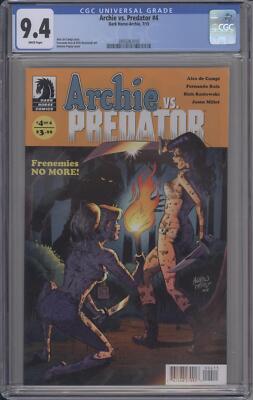 ARCHIE VS. PREDATOR #4 - CGC 9.4 - FRENEMIES NO MORE! - DARK HORSE ...