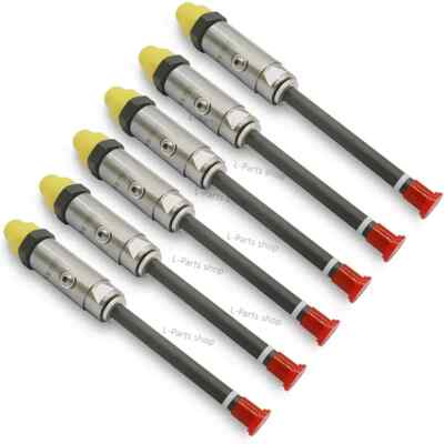 6x Fuel Injectors 4W-7017 fits for Caterpillar Cat 3406 3406B 3406C ...