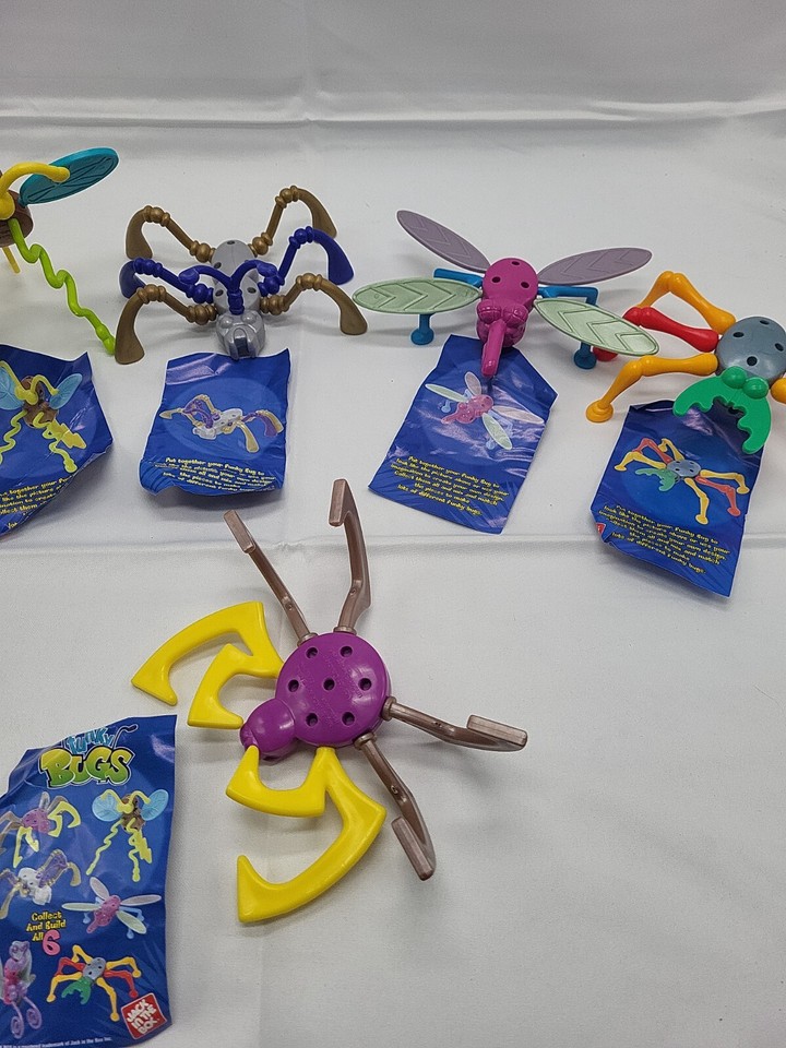 Funky Bugs Fun Birthday Party Jacks Kids Meal Toy New Sealed ...