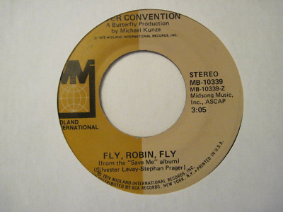 45-rpm-Midland Einternational / Silver Convention / Fly Robin Fly / VG+ ...