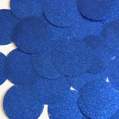 Round Sequin 40mm Royal Blue Metallic Sparkle Glitter Texture ...
