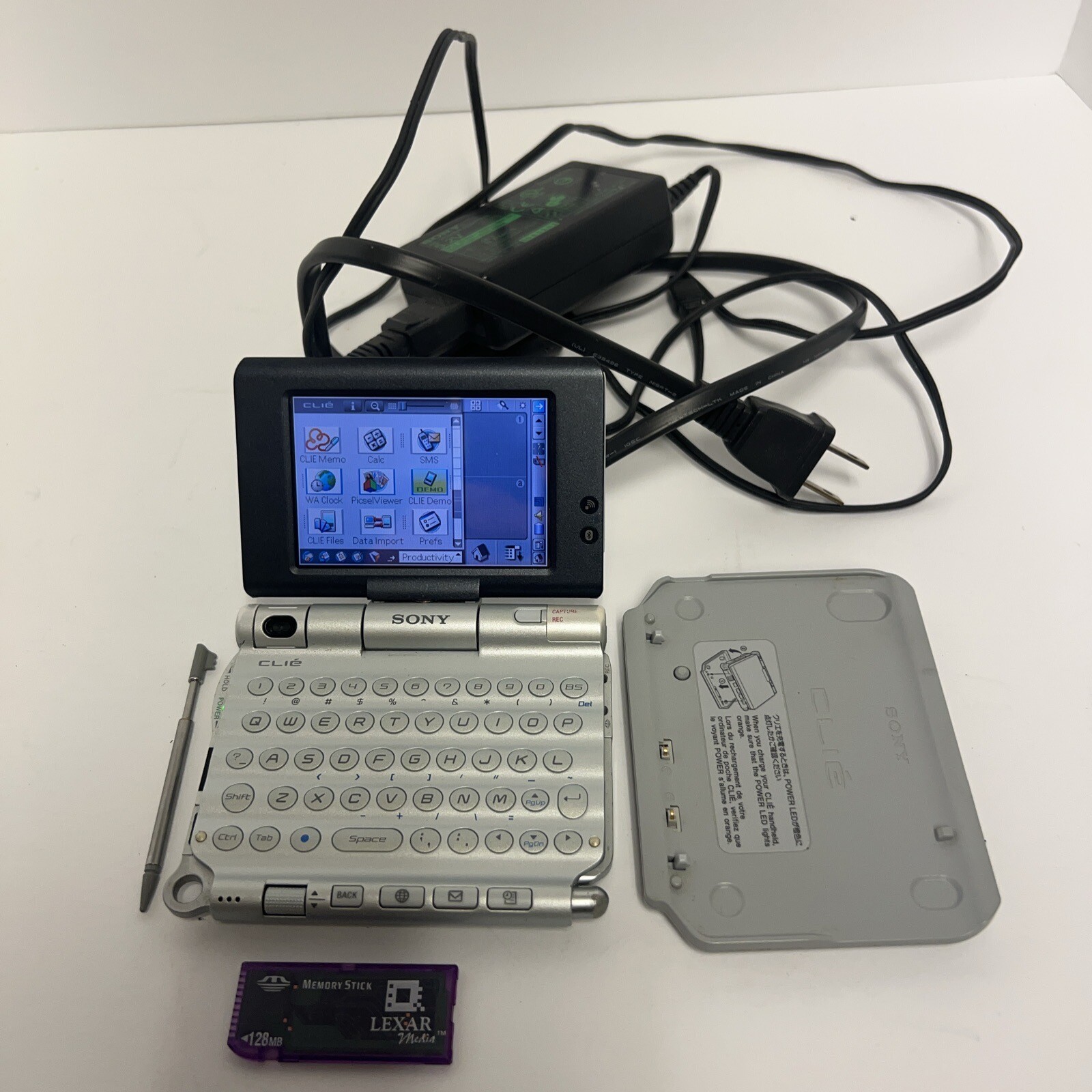 Sony Clie PEG-UX50/ Personal Entertainment Handheld PDA Working See ...