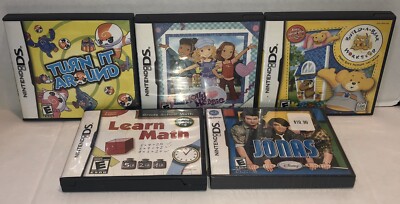 Lot of 5 Nintendo Ds Games. Build~A~Bear Workshop, Holly Hobbie ...
