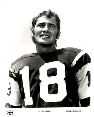PF48 1973 Orig Photo AL WOODALL 1969-75 NEW YORK JETS QUARTERBACK NFL ...