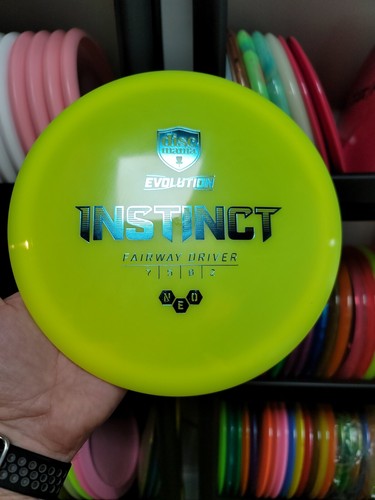 Discmania Neo Instinct Disc Golf Driver Yellow 173g | eBay