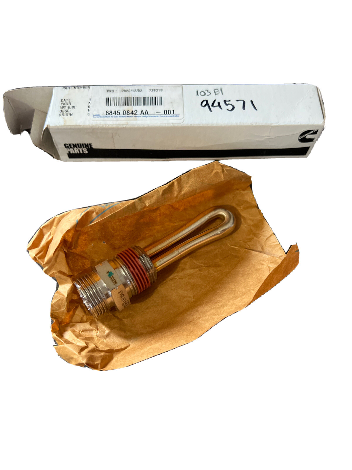 Engine Heater-ST, VIN: L Mopar 68450842AA for sale online | eBay