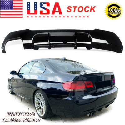For 2007-2013 BMW E92 E93 335i 328i M Performance Rear Diffuser Lip ...