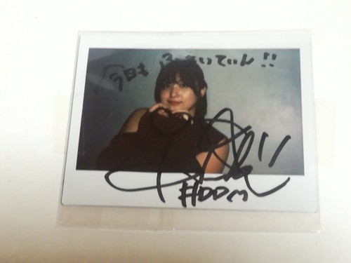 Stardom Himeka Autographed Hand Signed Cheki Women's Pro Wrestling | eBay