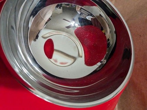 Lulà Dog Bowl Design by Miriam Mirri A di Alessi Red | eBay