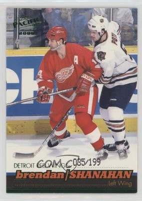 1999-00 Pacific Emerald Green 35/199 Brendan Shanahan #149 HOF 0f9 | eBay