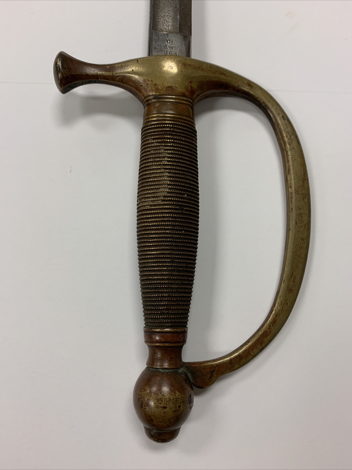 AMES MODEL 1864 CIVIL WAR ERA SWORD CHICOPEE MASSACHUSETTS US G.W.C. | eBay