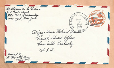 WORLD WAR II MILITARY MAIL APO 763 / 529 1943 3rd REPEL | eBay
